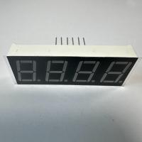 China Ultra Bright Amber 4 Digit 14.2mm 7 Segment LED Display Common Anode For Temperature Control for sale