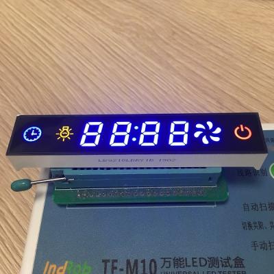 Chine Consommation commune multicolore de puissance faible de taille de chiffre de l'affichage de segment de la cathode 7 12.7mm à vendre