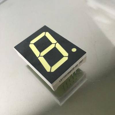 Cina Il singolo segmento della cifra sette ha condotto bianco a 1 pollici dell'esposizione ultra per l'indicatore numerico di Digital in vendita