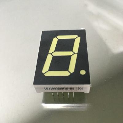 Cina Il singolo segmento della cifra sette ha condotto bianco a 1 pollici dell'esposizione ultra per l'indicatore numerico di Digital in vendita