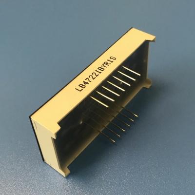 China Triple Digit 7 Segment Custom LED Display Common Anode Polarity 17mm Digit Heightl for sale
