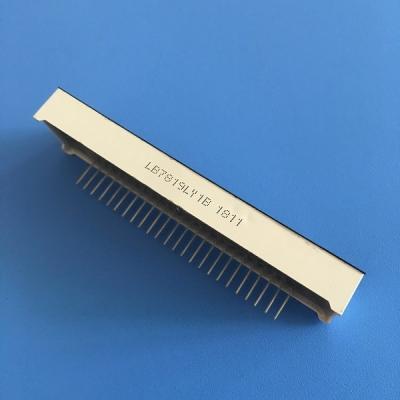 China Tempo longo do segmento ultra brilhante feito sob encomenda comum do dígito 14 do âmbar 8 da exposição de diodo emissor de luz do cátodo à venda