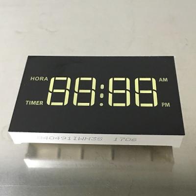 China 4 cijfer Gemeenschappelijk de Anode ultra Helder Wit van de Zeven Segmentvertoning voor Digitaal Gaskooktoestel Te koop