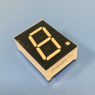 중국 숫자적인 다 색깔 단 하나 손가락 7 세그먼트 발광 다이오드 표시 500mm 저출력 소비 판매용