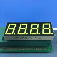 China Four Digit 7 Segment LED Display Small Current Drive High Efficiency Easy Assembly for sale