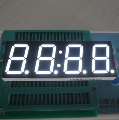 China Four Digit 7 Segment LED Display Small Current Drive High Efficiency Easy Assembly for sale