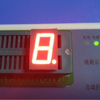 China Sola pantalla LED de segmento estable del dígito 7, exhibición de segmento común siete del cátodo 14.2m m en venta