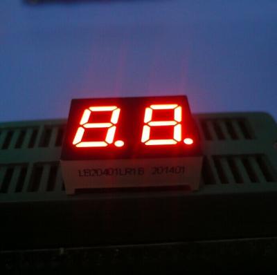 China Multiplexed Dual Digit Seven Segment LED Display Dual Digit Wide Viewing Angle For Clock Indicator for sale