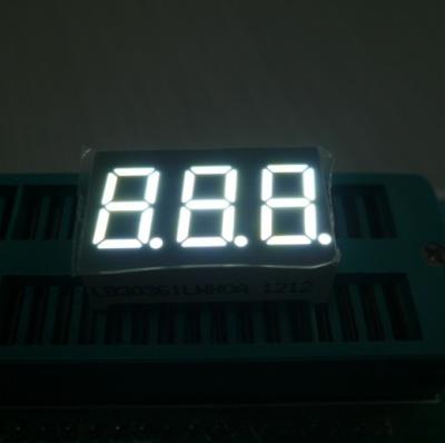 중국 0.56" 3 디지털 방식으로 온도/습도 지시자를 위한 손가락 7 세그먼트 발광 다이오드 표시 판매용