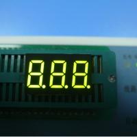 China Three Digit 7 Segment LED Display Various Colours Multiplexing For Indicator for sale