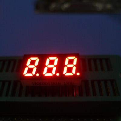 중국 저출력 전자 장치를 위한 3 자리수 7 세그먼트 전시 넓은 시야각 판매용