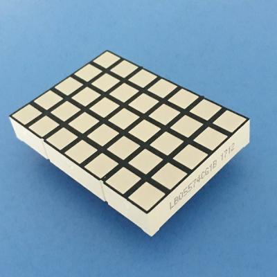 China 1,26 polegadas 3mm matriz de ponto 5 x 7 conduziram o indicador de posição do elevador do brilho alto da exposição do corredor à venda