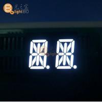 China 0.54 Inch Dual Digit 14 Segment Alphanumeric LED Display Common Anode -35°C to +85°C Operating Temperature for sale
