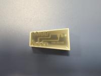 China 7 Segment 3.3V 120mcd Common Anode Trapezoid LED Light Bar - 14x25x7.2mm Multi-Color Display Module for sale