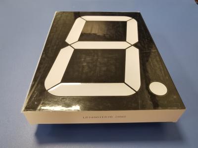 China Solo dígito 4" pantalla LED 35mcd del segmento de 20mA 635nm 7 en venta