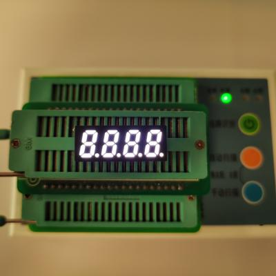 China 100000hrs 635nm 4 Digit 8mm 0.32" Seven Segment LED Display for sale