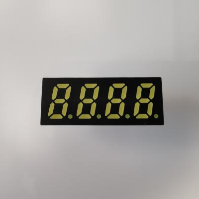 China 100000hrs 635nm 4 Digit 8mm 0.32" Seven Segment LED Display for sale