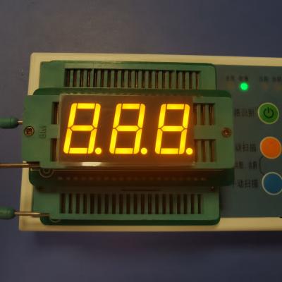 China 3 exposição de diodo emissor de luz do segmento do dígito 0.56inch 20mcd 30nm 80mW 7 à venda