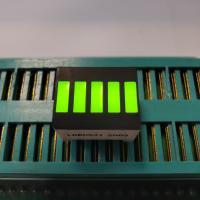 China 5 Segment 574nm Common Cathode LED Light Bar 12.5×10.1×7.9mm for Battery Display for sale