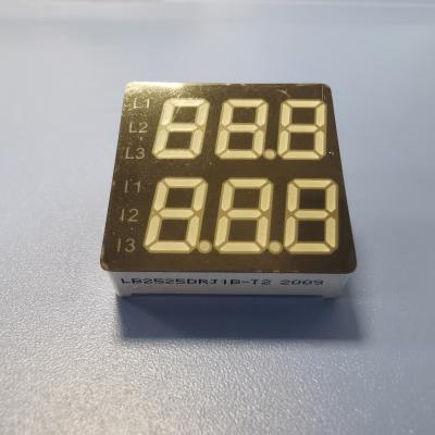 Chine 18mm Height 7 Segment LED Display 80mW Dual Line 4 Digits For Instrument Panel à vendre