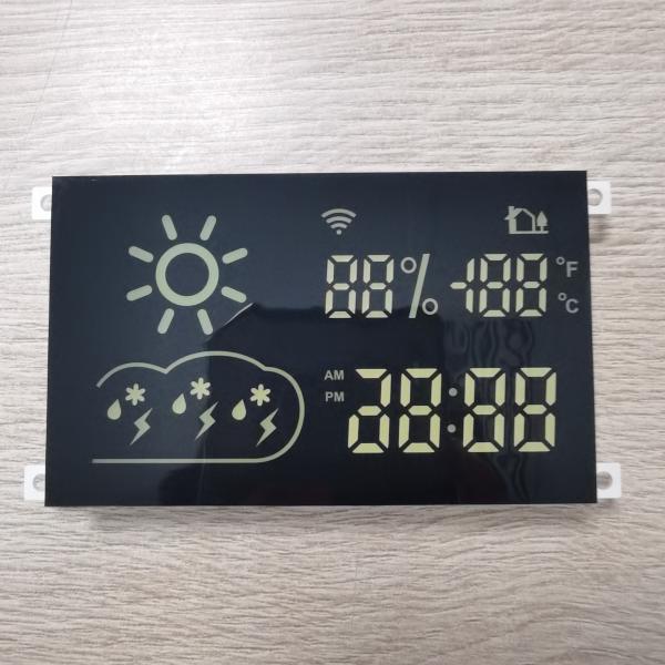 Exposição de diodo emissor de luz do segmento de ROHS 80mcd 7 para o módulo da previsão de tempo
