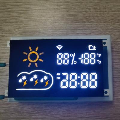 China ROHS 80mcd 7 Segment LED Display For Weather Forecast Module for sale