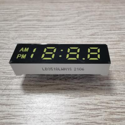 China pantalla LED de cuatro cifras de 7 segmentos 0.25Inch ultra blanca para el reloj en venta