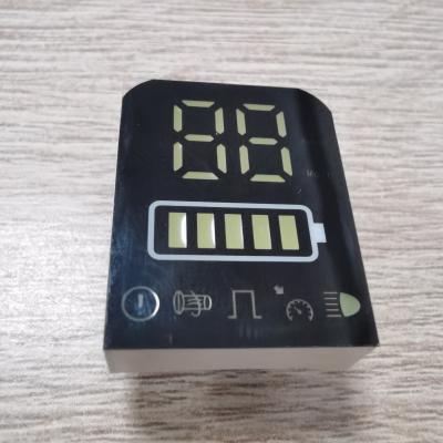 China Display de LED de 2 dígitos y 7 segmentos de color blanco brillante en venta