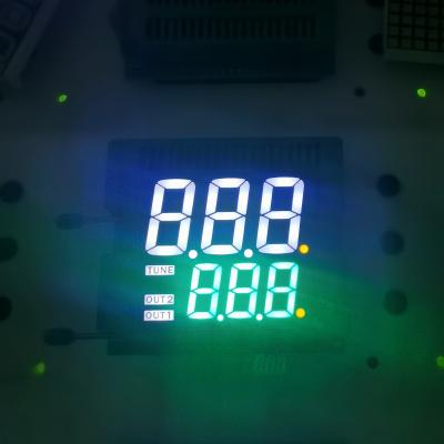 Chine Ligne menée par chiffres d'affichage de segment 3 7 double 120mcd 20mA pour le tableau de bord à vendre