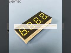 4 Digit 0.4inch 7 Segment Ultra White LED Display Common Anode for Accurate Instrument Monitoring