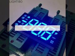 Ultra Blue 3 Digit 7 Segment LED Display Common Cathode for Refrigerator Controller