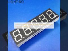 共通アンード超明るい赤色 14.2mm 5桁7セグメント LEDディスプレイ