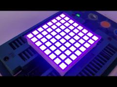 Ultrahelder paars LED-matrixdisplay voor liften