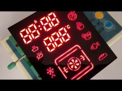 デジタルオーブン用カスタマイズされた赤色7セグメントLEDディスプレイ