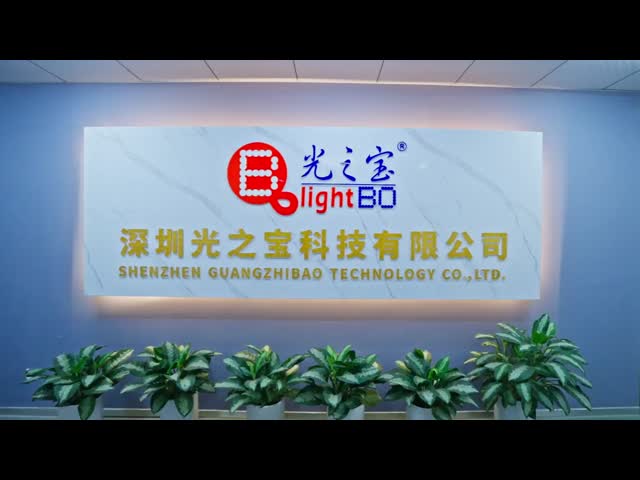 Fábrica de display LED de 7 segmentos - lightbo