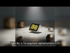 Ultra White 0.8inch 16 Segment Alphanumeric LED Display for Elevator Indicator