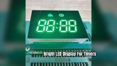 Pure Green 0.38 Inch LED Display for Oven Timers