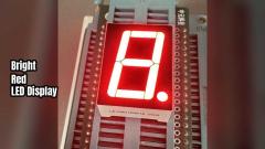 Ultra Bright Red 0.8in 7 Segment LED Display