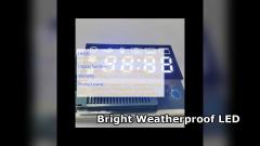 Ultra Bright Outdoor LED Display Custom & Weatherproof