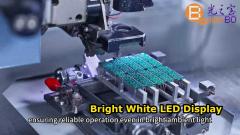 Custom Ultra White 4 Digit 10.2mm 14 Segment LED Display common anode for home appliances