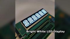 Ultra Bright White 7 Segment LED Display
