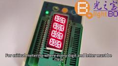 4-Digit 14-Segment Alphanumeric LED Display, Ultra Bright Red, for Taximeter / Metering Applications