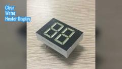 20mm White 7 Segment LED Display for Water Heaters