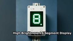 Pure Green 16 Segment LED Display High Brightness Module