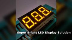 Super Bright LED Display for Industrial Panel Meters