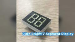Bright 20mm White 7 Segment LED Display for Controllers