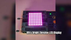 Ultra Bright 8x8 LED Dot Matrix Display for Elevators