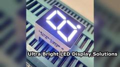 0.39 Inch 7 Segment LED Display for Instrument Panels