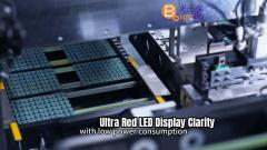 Custom Ultra White 4 Digit 10.2mm 14 Segment LED Display
