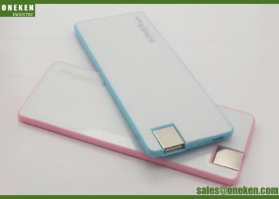 China Long Size Name Card Ultra Slim Power Bank 3000mAh 140 X 57 X 7mm For MP4 Players for sale